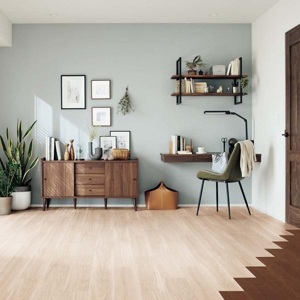 パナソニック [KERS1H(カラー) 24枚/ケース] USUI-TA 1.5mmリフォームフローリング 耐熱タイプ床材 151.5×909×1.5mm※画像はイメージです。代表写真の場合があります。カテゴリ：建材 壁材 フローリング U...