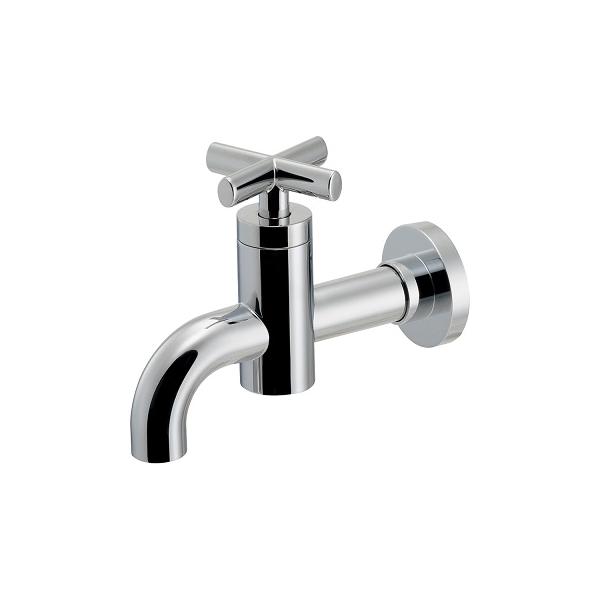 カクダイ 702-210-CH 水栓金具 横水栓 JUBE 90°ハンドル開閉※画像はイメージです。代表写真の場合があります。カテゴリ：水栓金具 混合栓・単水栓メーカー：カクダイ KAKUDAI型番：702-210-CH / 702210C...