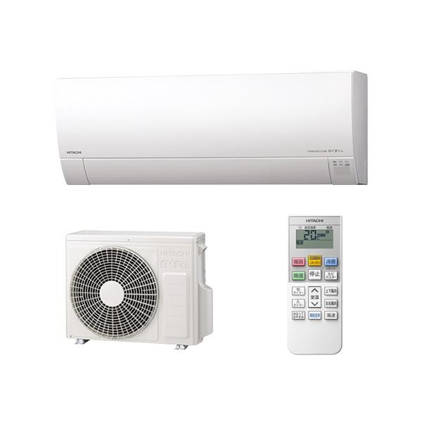 白くまくん 日立 RAS-MJ2225S(W) エアコン 6畳 ルームエアコン MJ