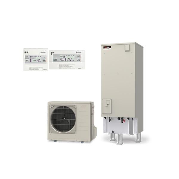 三菱 [SRT-V377+無線アダプター付リモコンセット] エコキュート 一般地向け Vシリーズ 角型 フルオート W追いだき 370L ♪※画像はイメージです。代表写真の場合があります。カテゴリ：エコキュート 給湯器 給湯機器メーカー：三...