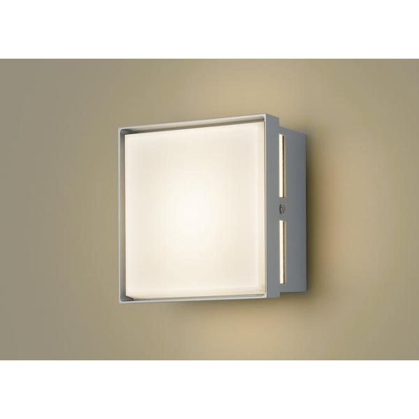 パナソニック XLGE8032CE1(ランプ別梱) ブラケット LED(電球色) 壁直付型 密閉型 拡散タイプ LEDランプ交換型 防雨型 シルバーメタリック※画像はイメージです。代表写真の場合があります。カテゴリ：照明器具 住宅照明 ブラ...