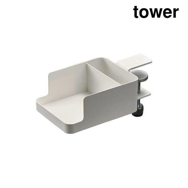 山崎実業 1638 テーブル横スマートフォン＆コップホルダー タワー ホワイト※画像はイメージです。代表写真の場合があります。カテゴリ：インテリア スマートフォン＆コップホルダー  TOWERメーカー：山崎実業 Yamazaki型番：163...