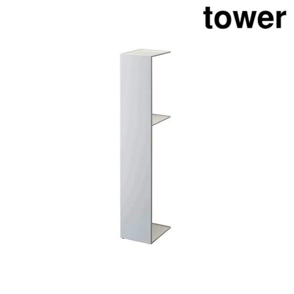 山崎実業 3509 スリムトイレラック タワー ホワイト※画像はイメージです。代表写真の場合があります。カテゴリ：インテリア スリムトイレラック TOWERメーカー：山崎実業 Yamazaki型番：3509サイズ：幅13cm×奥行17cm×...