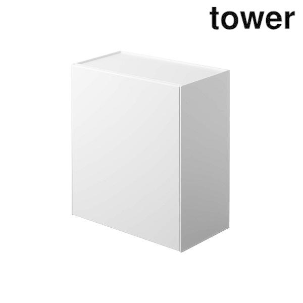 山崎実業 5429 ウォールトイレポット&amp;収納ケース タワー ホワイト※画像はイメージです。代表写真の場合があります。カテゴリ：インテリア ウォールトイレポット&amp;収納ケース TOWERメーカー：山崎実業 Yamazaki型番...