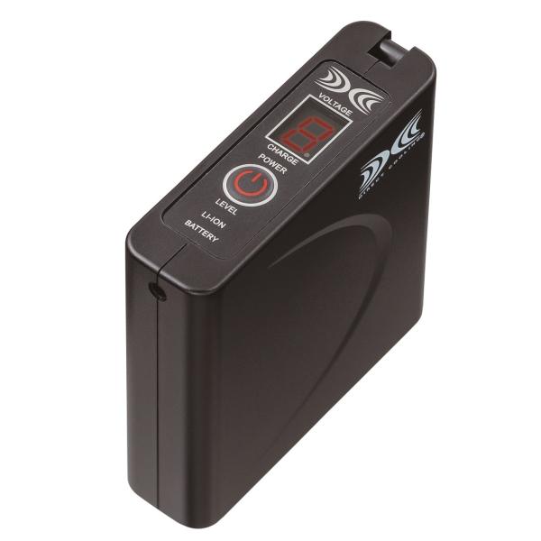 外寸：89x85x25mm充電時間：約8時間(LIACR使用時)質量：274g出力：7.2V、6V、5V、3.3V（4段階）放電温度：0℃〜50℃定格容量：6500mAｈ充電可能温度：0℃〜40℃保存温度：-20℃〜50℃空調服の連続使用時...