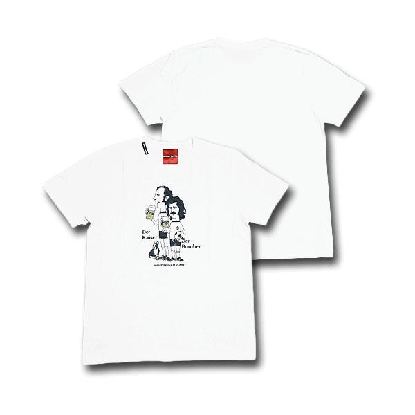 【店長の雑感】"soccer junky"ストリートサッカーをコンセプトにサッカー＆フットサルにも着用できるブランドです。ドイツの皇帝・爆撃機と呼ばれたこの二人は昼間の練習を終えて早速ビールとしけこみます。　午後の練習は大丈夫なのでしょうか...