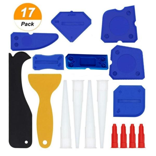 「商品情報」【豊富な形状・サイズ】コーキングのヘラ、種類豊富な17ピースです。握りやすく扱いやすい様々な形状を取り揃えたコーキングヘラセットです。【様々な角度に適用】5mm~15mm,21mm,28mm,目地幅など細部のコーキング仕上げにも...