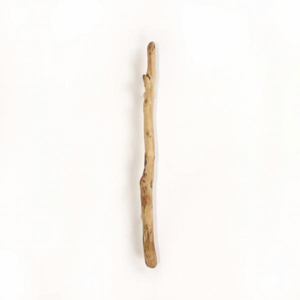 自然素材のあたたかみのある素朴さと美しさを感じる、そしてどこかかわいい流木木工雑貨です。枝分かれのある枝流木、太さの割には ふくらみある枝跡をたくさん有しており、とても活力ある枝であったことがうかがえます。流木のどころ握っても 枝跡のふくら...