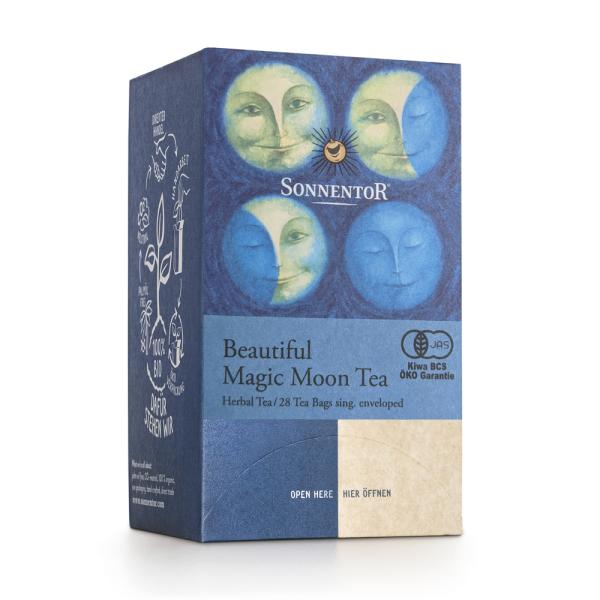 ビューティフル マジック ムーンティーBeautiful Magic Moon Tea目安イメージ28袋入り月の満ち欠け１サイクル（約２８日）分のお茶を楽しめるアソート。満月のお茶X５袋、下弦のお茶X９袋、新月のお茶X５袋、上弦のお茶X９袋...