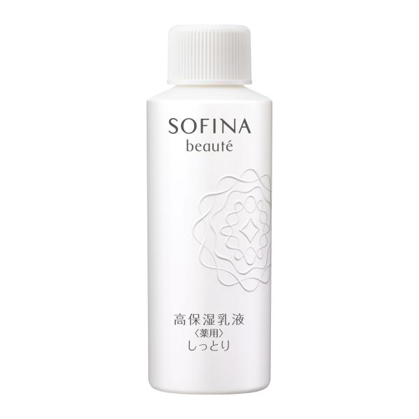 みずみずしい肌へ。高保湿乳液（薬用）乾燥して乱れがちな角層細胞の間のうるおい保持層を密に整えます。水分を逃さず、角層が長時間うるおい続けます。