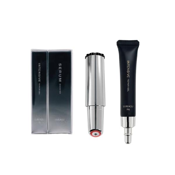 ルリーク新商品「セラムブースター」「インテンシブリペアジェル」セットルリーク セラムブースターポレーション× ラジオ波× 赤色LED史上最小美容導入デバイス独自高周波系「ブーストパルス」と赤色LED が、目元や口元にハリと輝きをプラスさらに...