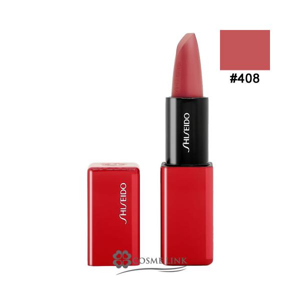 口紅#408 Voltage Rose：Rose Taupe3.3g軽やかに密着。笑う、しゃべる、 自由に楽しむ。 なめらかでリッチな発色とうるおいがずっと続く新感覚フィットリップです。先進のストレッチフレックステクノロジーで、くちびると一...