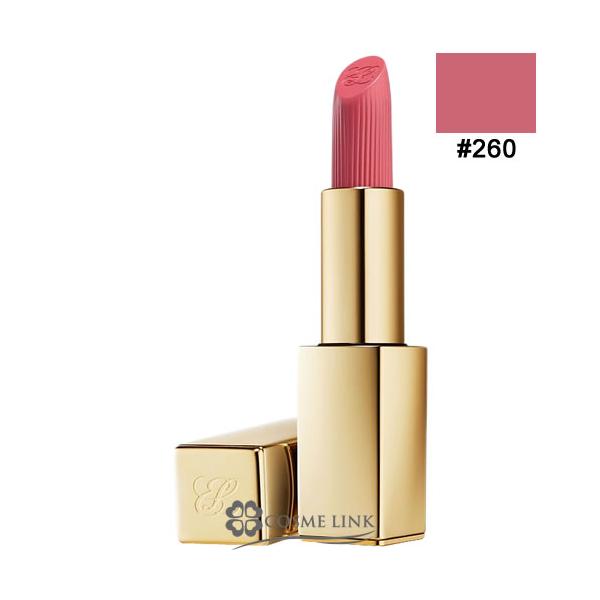口紅#260：エキセントリック3.5g高密着、高発色、高保湿。ひと塗りでつけたてが10時間続く、思い通りの唇へ。 なめらかでクリーミーな質感とつややかな仕上がりで、濃密で鮮やかな発色が際立つリップスティック。唇にのせた瞬間、とろけるようにな...