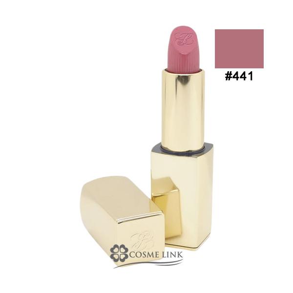 口紅#441：ローズ ティー3.5g高密着、高発色、高保湿。ひと塗りでつけたてが10時間続く、思い通りの唇へ。 なめらかでクリーミーな質感とつややかな仕上がりで、濃密で鮮やかな発色が際立つリップスティック。唇にのせた瞬間、とろけるようになじ...