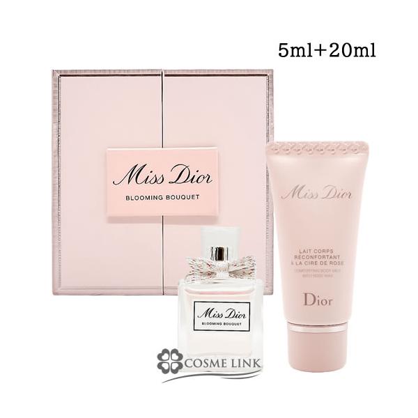 フレグランスコフレセット・ギフトセット5ml+20mlブルーミングブーケの香水、ボディミルクのミニサイズ2点セットです。 ●ミス ディオール ブルーミング ブーケ オードゥ トワレ花々が優しく包み込むようにいきいきと柔らかに香るフレッシュな...