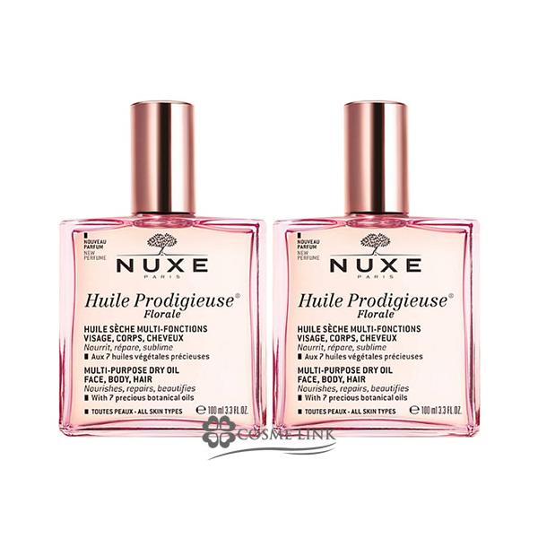 フェイスオイル・バーム100ml × 2個甘くロマンティックな女性の魅力を讃えた、フレッシュで輝くような香りが広がる「プロディジュー フローラル オイル」です。 オリジナルの「プロディジュー オイル」と同様、7種の貴重な植物オイルを贅沢に配...