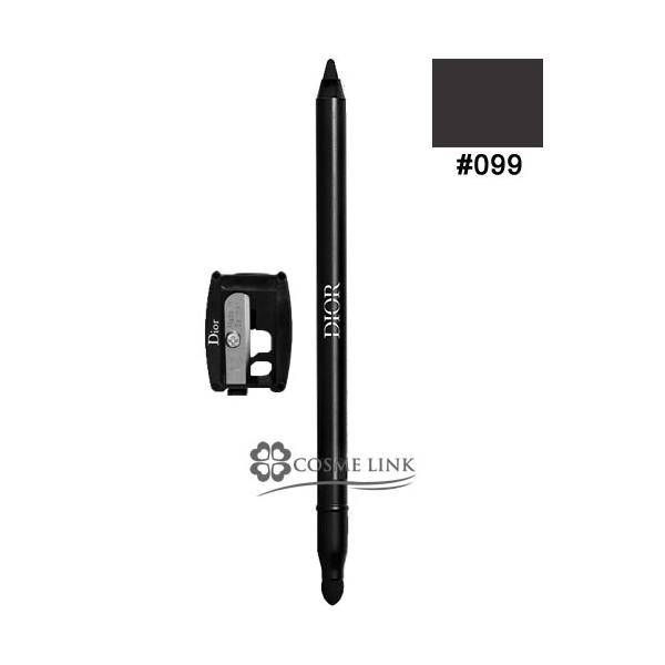 ペンシルアイライナー#099：ブラック1.2g濃密発色を叶えるコールライナーペンシル。 ディオールショウ オンステージ クレヨン ウォータープルーフは、ディオールのランウェイに登場するアイコニックなスモーキーアイを演出する、ウォータープルー...