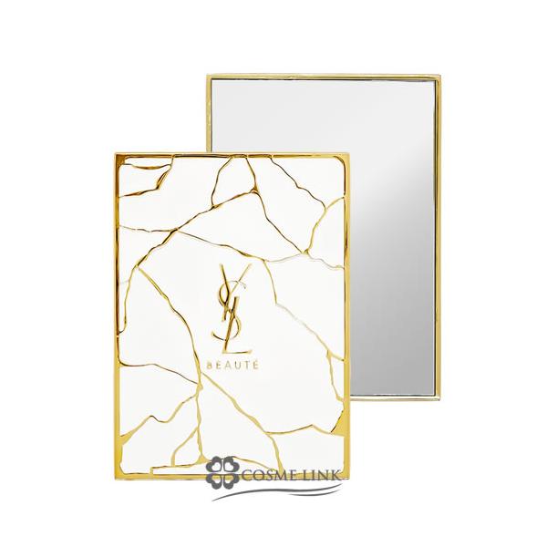 ※外装に多少のへこみ、傷、破れがある場合がございます。予めご了承の上ご購入下さい。ミラーYSLボーテオリジナルカード型ミラー 重量感があり高級感あふれるデザインのオリジナル手鏡ミラー部分には保護フィルムが貼ってあります。原産国：中国並行輸入品