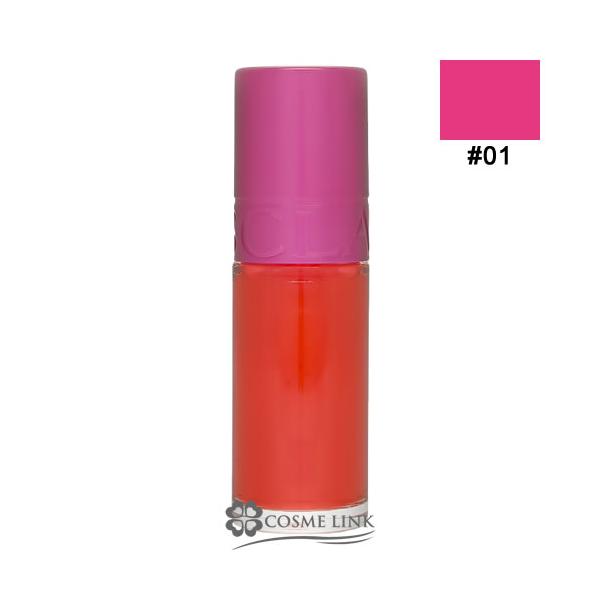 ティント#01 ローズウォーター：キュートなローズピンク。アイドル級の可愛い印象の唇に7mlどんな瞬間も色褪せない キスプルーフのティントリップ。 1日中カラーステイ。塗り方で表現は自由自在。落ちない支持No1の美発色ティントリップ。1日中...
