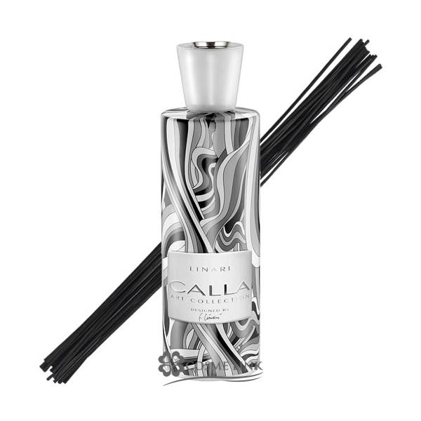 ディフューザー500ml美しいイタリアンガラス、丁寧に創られた上質な香り、贅を極めた高品質なルームディフューザー ニューヨーク マンハッタンの風景からインスパイアされたシルバーカラーの箔押しが施されたアートコレクション。ラタンスティックにゆ...