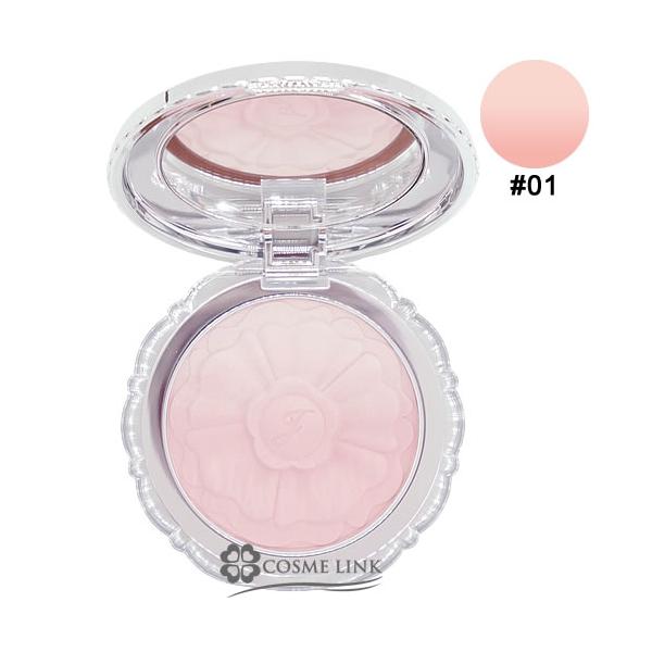 パウダーチーク#01 apricot daisy：デイジーのような明るく元気な印象のアプリコット8gきめ細かくフィットし、透明感のあるフォギーな仕上がり。 ふんわりとした彩りで、やわらかな血色感と明るさをあたえるチークカラーが新登場。美しい...