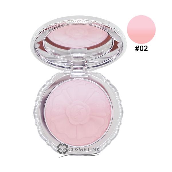パウダーチーク#02 baby tulip：チューリップのような愛らしいニュートラルピンク8gきめ細かくフィットし、透明感のあるフォギーな仕上がり。 ふんわりとした彩りで、やわらかな血色感と明るさをあたえるチークカラーが新登場。美しいグラデ...