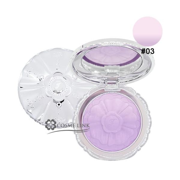 パウダーチーク#03 misty lilac：ふんわりとやわらかなライラックをイメージした透明感のあるパープル8gきめ細かくフィットし、透明感のあるフォギーな仕上がり。 ふんわりとした彩りで、やわらかな血色感と明るさをあたえるチークカラーが...