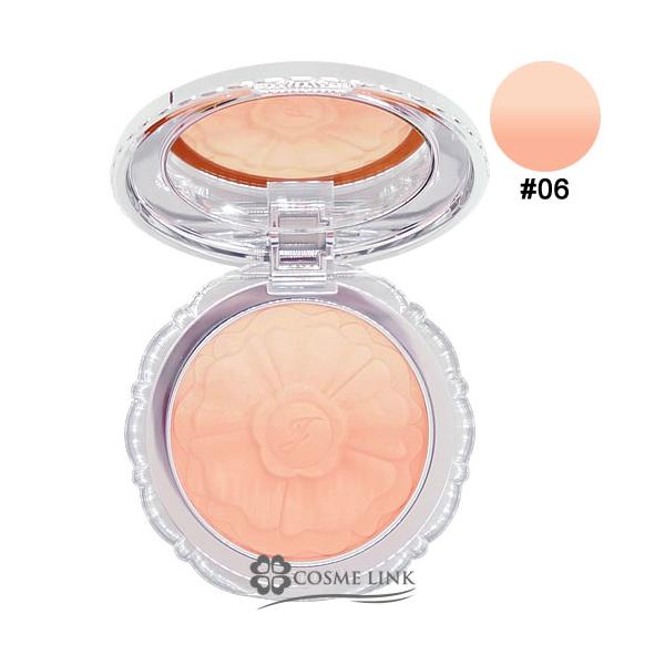 パウダーチーク#06 mellow ranunculus：ラナンキュラスのように可憐なコーラルベージュ。8gきめ細かくフィットし、透明感のあるフォギーな仕上がり。 ふんわりとした彩りで、やわらかな血色感と明るさをあたえるチークカラーが新登場...