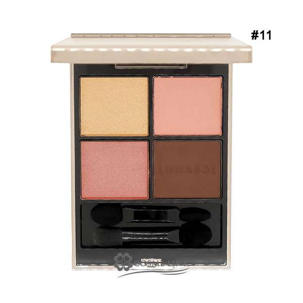 パウダーアイシャドウ#11 Savage Rose7gまとうほどに美しく、上質に。 多彩な色や質感が溶け合い、奥行きのある目もとを演出する4色セットアイシャドウ。心地よくほどけるなめらかなパウダーが、しっとりとまぶたそのものを色づかせるよう...