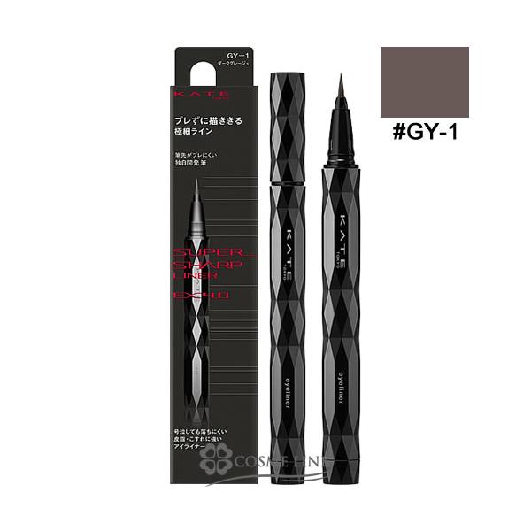 リキッドアイライナー#GY-1：ダークグレージュ(抜け感カラー)0.5mlブレない極細。約束のスパイダーライン。 どう描いたって、安定のライン。進化した筆は、細さも描きやすさも叶える。よりシャープな細いラインを維持しやすく7.85mmへ進化...