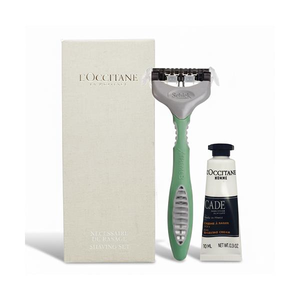 【ブランド】ロクシタン【商品カテゴリ】スキンケア   シェービング  【分類】海外正規品（並行輸入品）【原産国】フランスなど【商品区分】化粧品・フレグランス【商品説明】【セット内容】・ケード シェービングクリーム（10mL）・シック Xtr...