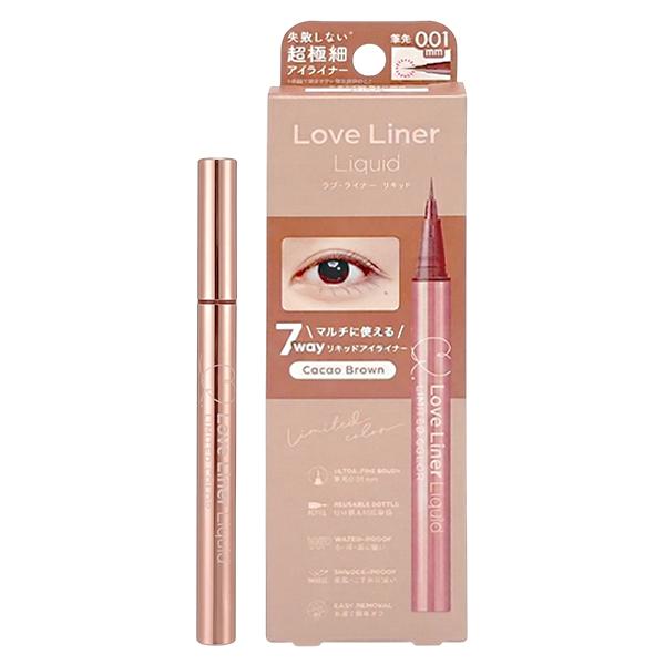 【ブランド】Love Liner ラブ・ライナー【商品カテゴリ】メイクアップ   アイライナー  【分類】国内正規品【原産国】日本など【商品区分】化粧品・フレグランス【商品説明】ラブ・ライナー リキッドアイライナーR5 極細筆は、繊細なライ...