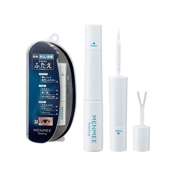 【ブランド】MENMEE メンメ【商品カテゴリ】メイクアップ   二重グッズ  【分類】国内正規品【原産国】日本など【商品区分】化粧品・フレグランス【商品説明】新発想！折込式＆接着式2WAYタイプで自然な二重■速乾タイプ■汗・水に強い■ウォ...