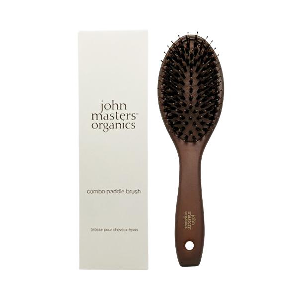 【ブランド】ジョンマスターオーガニック【商品カテゴリ】ヘアケア   ヘアブラシ  【分類】海外正規品（並行輸入品）【原産国】アメリカなど【商品区分】化粧品・フレグランス【商品説明】マイナスイオンを放つトルマリン配合のイオン毛と、天然猪毛の混...