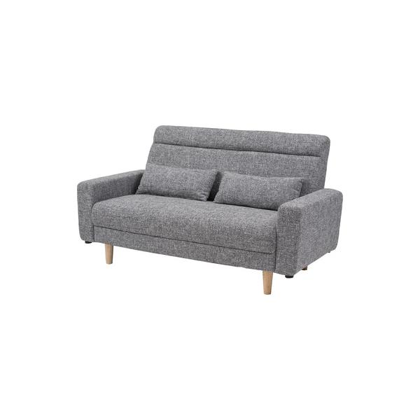 カジュアルなデザインのソファ「ノルム」。用途に合わせて高さを変えられる2type仕様。ロータイプは圧迫感を減らし、お部屋を広く開放的にしてくれます。サイズ：W150×D78×H84×SH42cm素材：木フレーム Sバネ ポリエステル商品重量...