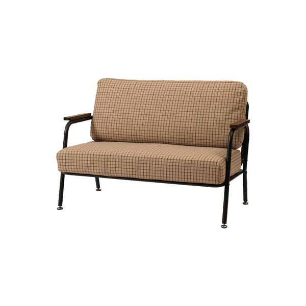 落ち着いたカラーとコンパクトなサイズが可愛らしいソファの「プティ」。コンパクトなサイズでありながらアームが細いデザインとなっているので座面は広くゆったりと座れます。サイズ：W110×D63×H75×SH38cm素材：スチール(粉体塗装) ポ...