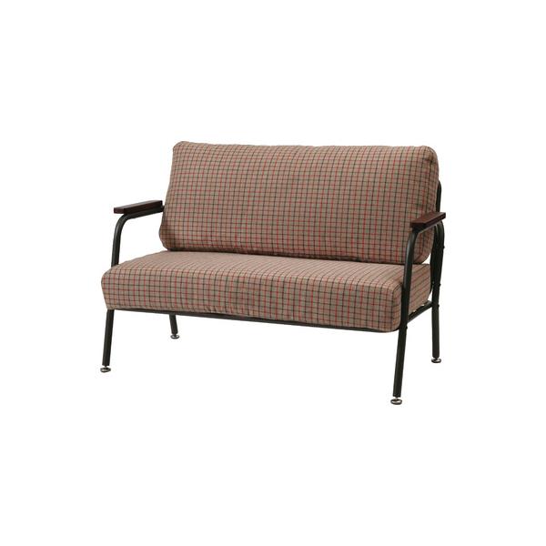 落ち着いたカラーとコンパクトなサイズが可愛らしいソファの「プティ」。コンパクトなサイズでありながらアームが細いデザインとなっているので座面は広くゆったりと座れます。サイズ：W110×D63×H75×SH38cm素材：スチール(粉体塗装) ポ...