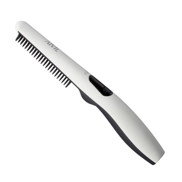 コードレスで簡単アレンジ！アイビルUSBコームアイロン内巻きカール、ボリュームアップ、ツヤ出しストレートなどコンパクトながら様々なアレンジに使えます。・軽量化を実現超軽量の118ｇだから持ち運びも便利！・初心者でも簡単髪をはさんで梳かすだけ...