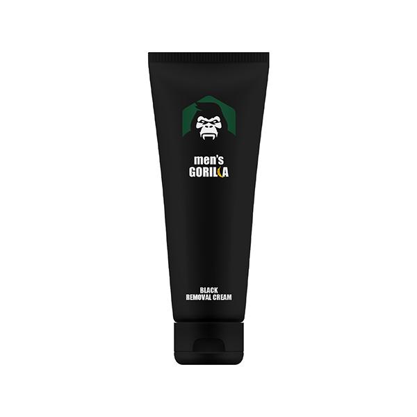 「薬用炭」入りで吸着力もUPした、「メンズゴリラ」の除毛クリームです。除毛クリーム独特のニオイ・痛みを抑え、黒い除毛クリームで塗り残ししません。広告文責：コスメビレッジTEL:0120-163-058区分：日本製・化粧品※商品の画像はリニュ...