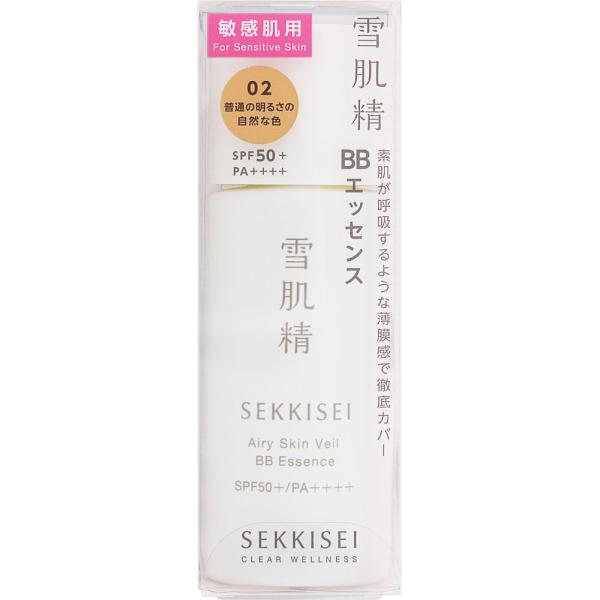 敏感肌を考えた低刺激処方。素肌が呼吸するような薄膜感で毛穴・赤み・色ムラ・くすみをカバーし、明るさに満ちた自然な仕上がりが続くうるおい敏感肌用BBエッセンスSPF50＋ PA＋＋＋＋広告文責：コスメビレッジTEL:0120-163-058区...