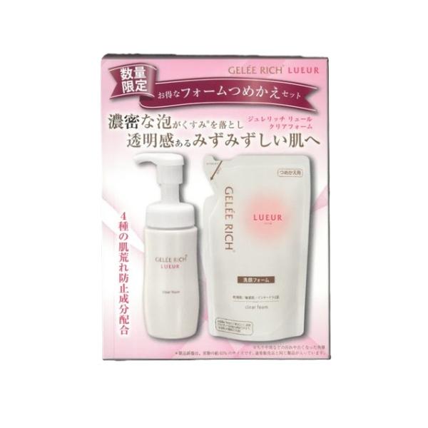 ＜内容＞・ジュレリッチ リュール クリアフォーム 本体 150ml ・ジュレリッチ リュール クリアフォーム つめかえ 140ml広告文責：コスメビレッジTEL:0120-163-058区分：日本製・化粧品※商品の画像はリニューアルの関係等...