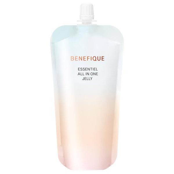 ※こちらの商品はレフィルとなりますため、本体は付属しません。必ず、ベネフィーク エッセンシャル オールインワン ジュレの本体容器に詰め替えてからご使用ください。乾燥しがちな肌でも、効率的にスキンケアしたい方に。うるおいを逃さず満たす、「化粧...