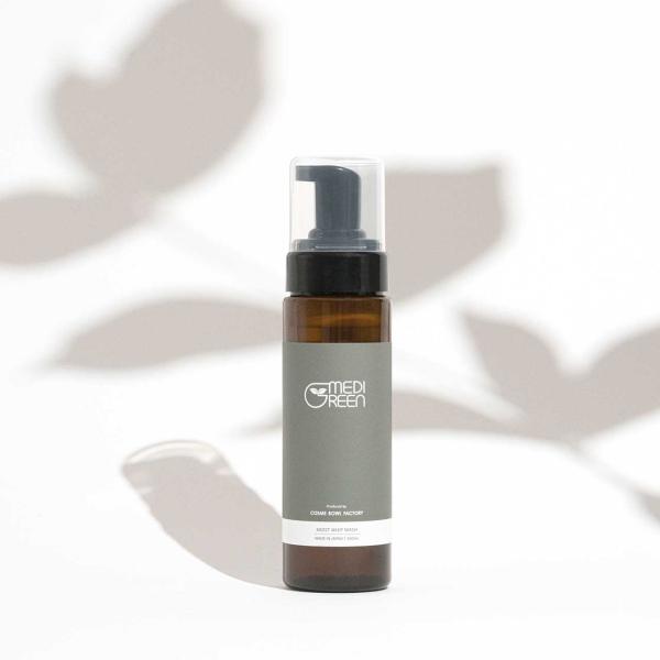 MEDIGREEN MOIST WHIP WASH（メディグリーン モイストホイップウォッシュ）200ml刺激の少ないアミノ酸系の洗浄剤できめ細かな泡のホイップ洗顔。泡切れよくさっぱりした洗い上がりで、過剰な皮脂や古い角質を落とします。【使...