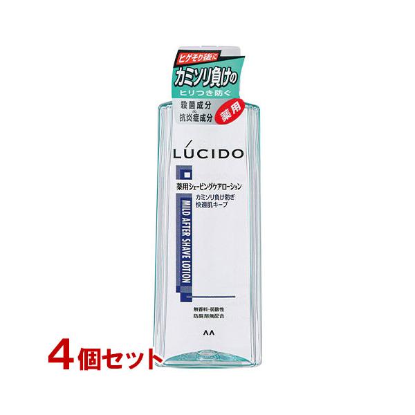 殺菌成分がカミソリで傷ついた肌を清潔にし、抗炎症成分が炎症を抑え、カミソリ負けを防ぐ、男性用化粧水です。ヒゲ剃り後の荒れた肌にうるおいを与えます。無香料・無着色・弱酸性・防腐剤フリー・パッチテスト済み。ルシード(LUCIDO)/マンダム(m...