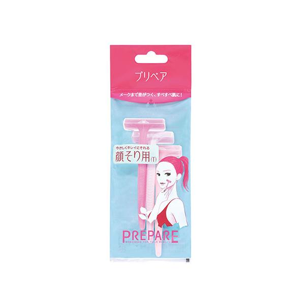 【3,980円以上で送料無料(※北海道は9,800円以上)】※J4901872835478 のリニューアル商品です。メークまで差がつく、すべすべ肌に！やさしくキレイにそれる 顔そり用(T)■ ほほや額など広い部分のお手入れに。肌への角度を一...