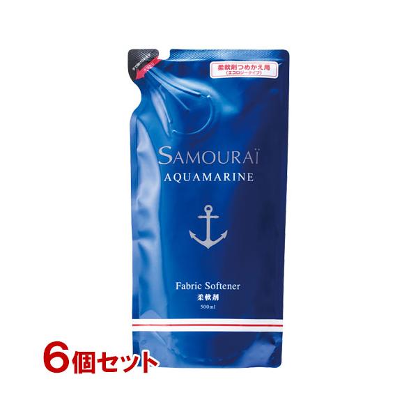 甘さと爽やかさをあわせ持った透明感のある「サムライ　アクアマリン」の香り。消臭・抗菌・天然由来成分(カキタンニン・ウーロン茶エキス・緑茶エキス・シルクパウダー)配合。・ふんわり仕上げ・消臭、抗菌・静電気防止・毛羽立ち防止。つめかえ用。サムラ...