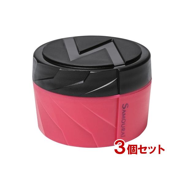 どんなスタイルも自由自在にせっと！αケラチン配合。ハリコシキープ！ファイバークレイ・微ツヤ。おすすめレングスは、ベリーショート・ショートです。爽やかな「サムライライト」の香り。[名称]整髪料[内容量]80g×3個セット