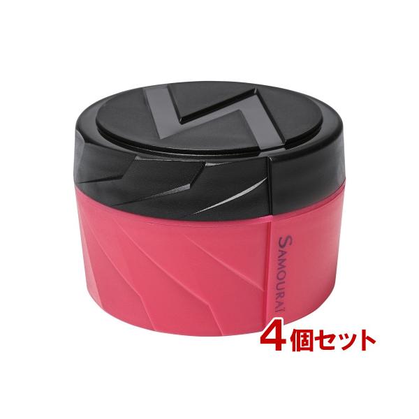 どんなスタイルも自由自在にせっと！αケラチン配合。ハリコシキープ！ファイバークレイ・微ツヤ。おすすめレングスは、ベリーショート・ショートです。爽やかな「サムライライト」の香り。[名称]整髪料[内容量]80g×4個セット