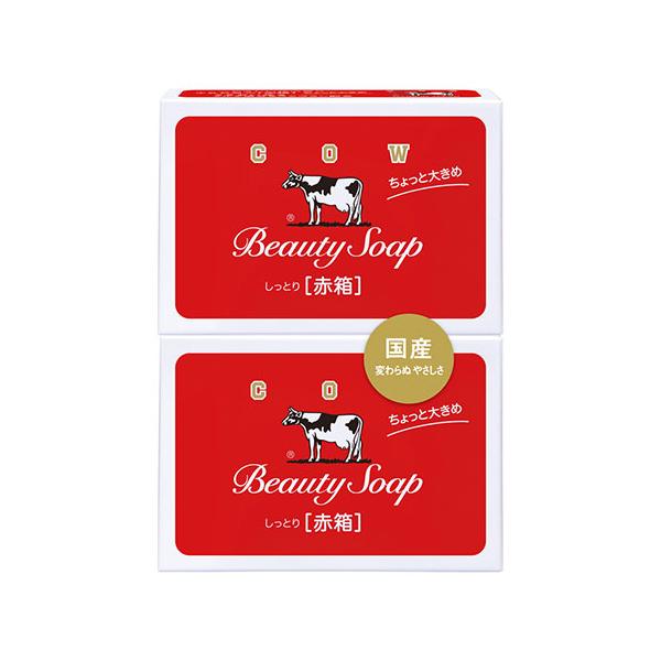 【3,980円以上で送料無料(※北海道は9,800円以上)】1928年の発売以来、世代を超えて愛されつづけるロングセラー！■うるおいと香りゆたかなお肌にやさしい釜だき石けんです。■肌の保護成分であるミルク成分と、うるおい成分スクワラン配合で...