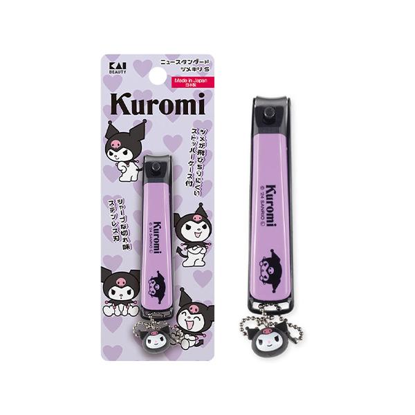 【3,980円以上で送料無料(※北海道は9,800円以上)】サンリオの大人気キャラクター“クロミ”のオリジナルデザイン。かわいいクロミの立体チャーム付き。「ニュースタンダードツメキリ」は、日本製でシャープな切れ味が特徴で、デザインの可愛さだ...